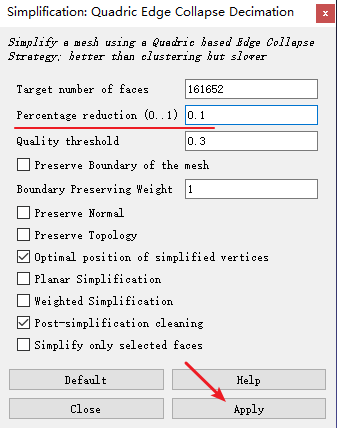 使用MeshLab为模型减面 | 凌云的个人博客
